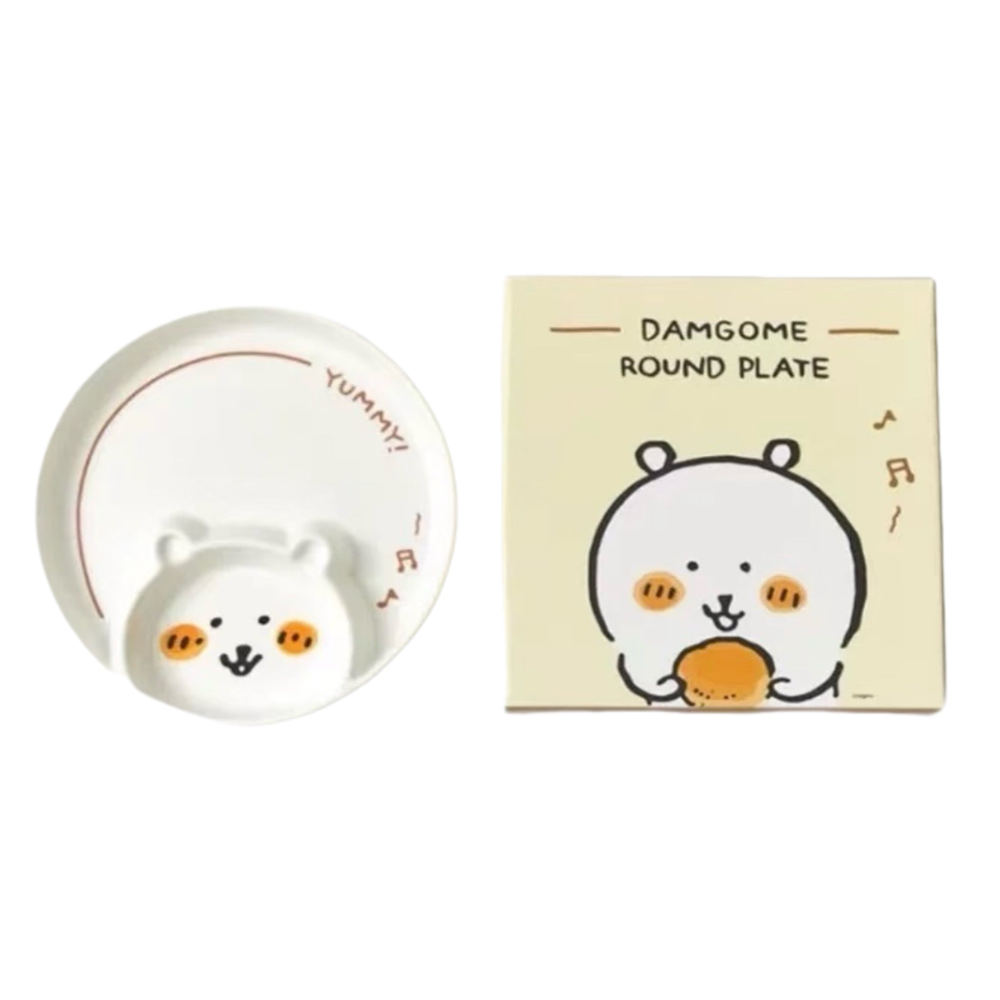 Nagano's | Korea Edition | Nagano Bear Damgome Round Plate – SogoSogo